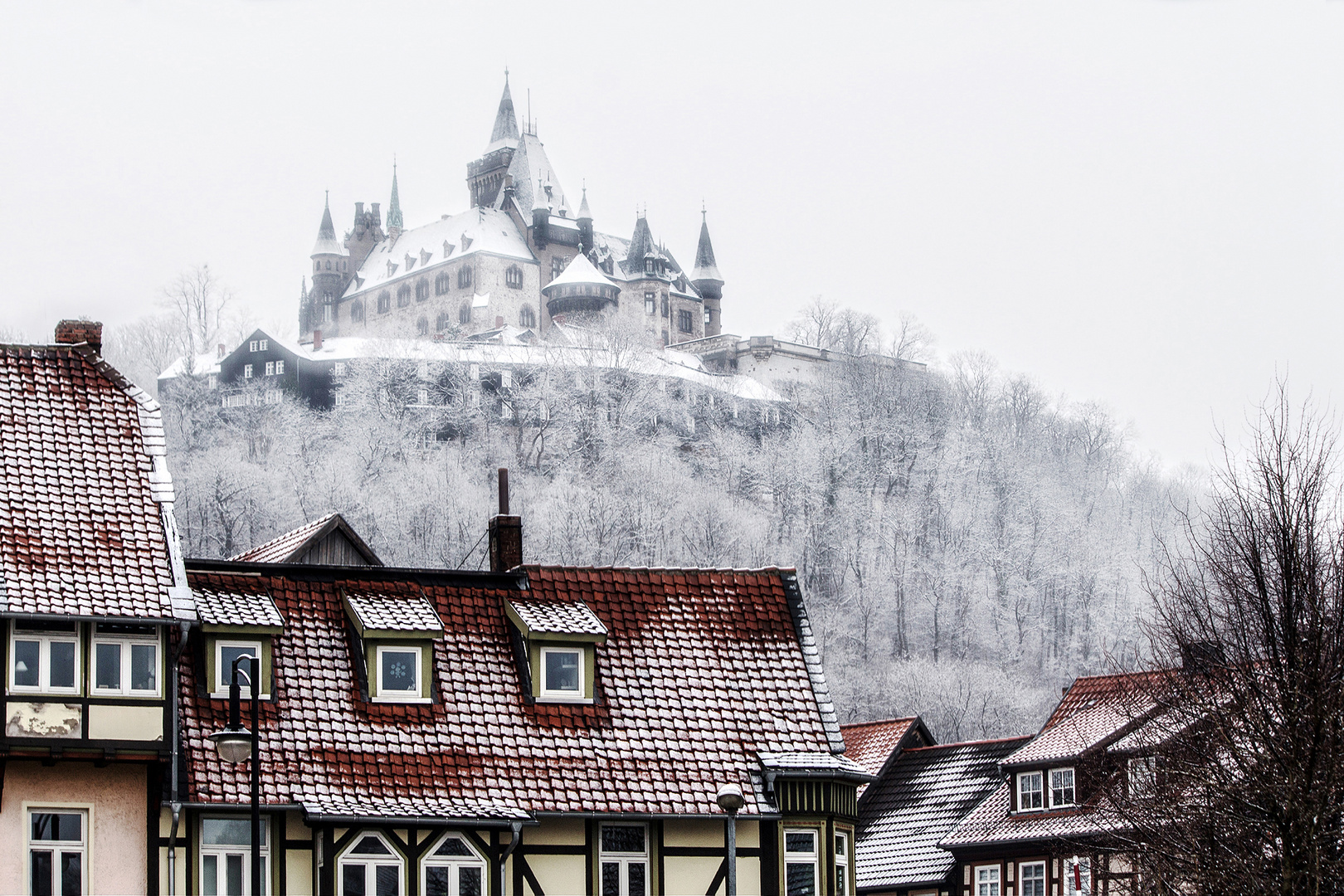 ~ Schloss Wernigerode ~ Foto & Bild | world, winter, schnee Bilder auf ...