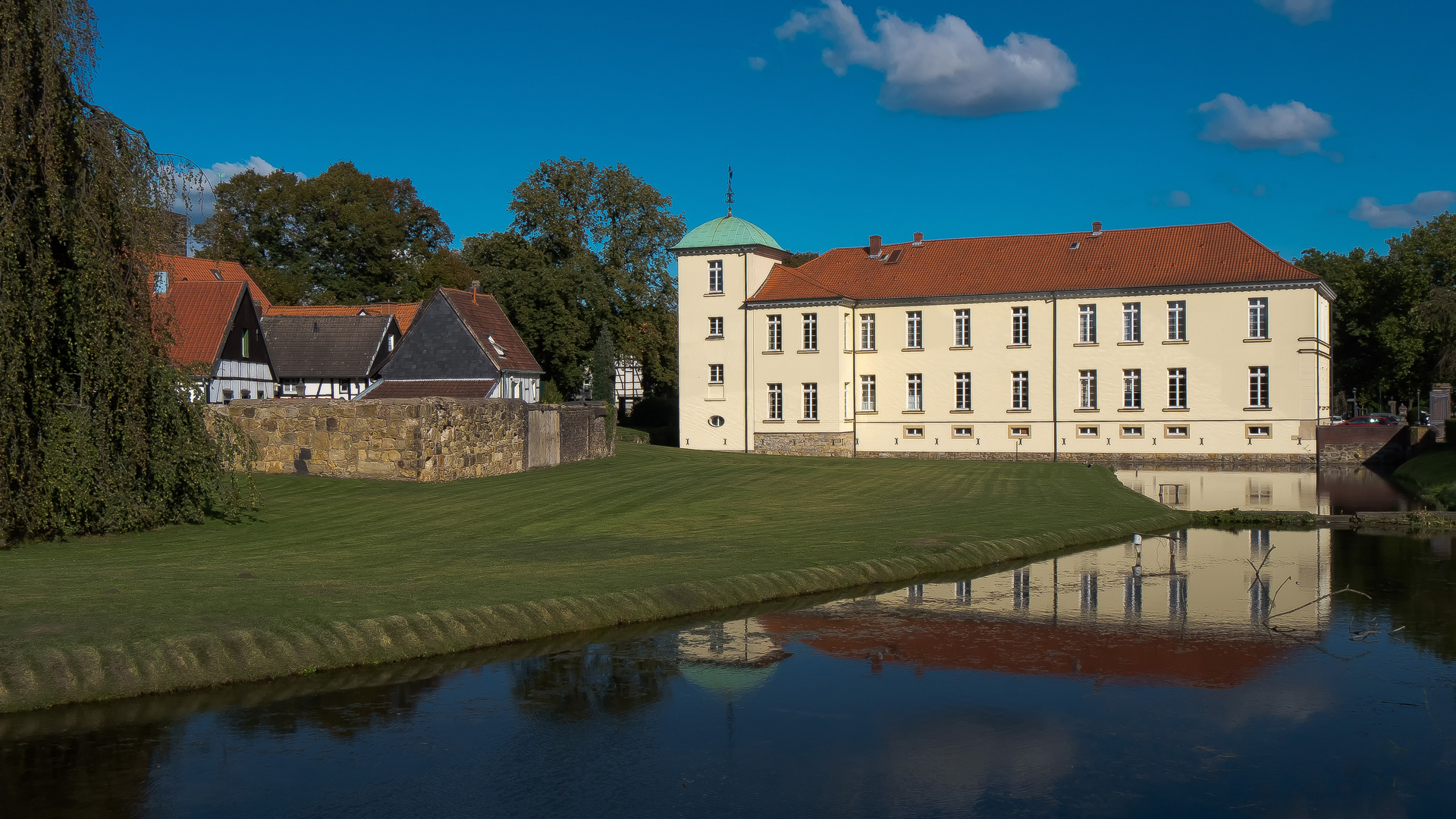 Schloss Westerholt (4) Foto & Bild | world, spiegelung, nrw Bilder auf ...