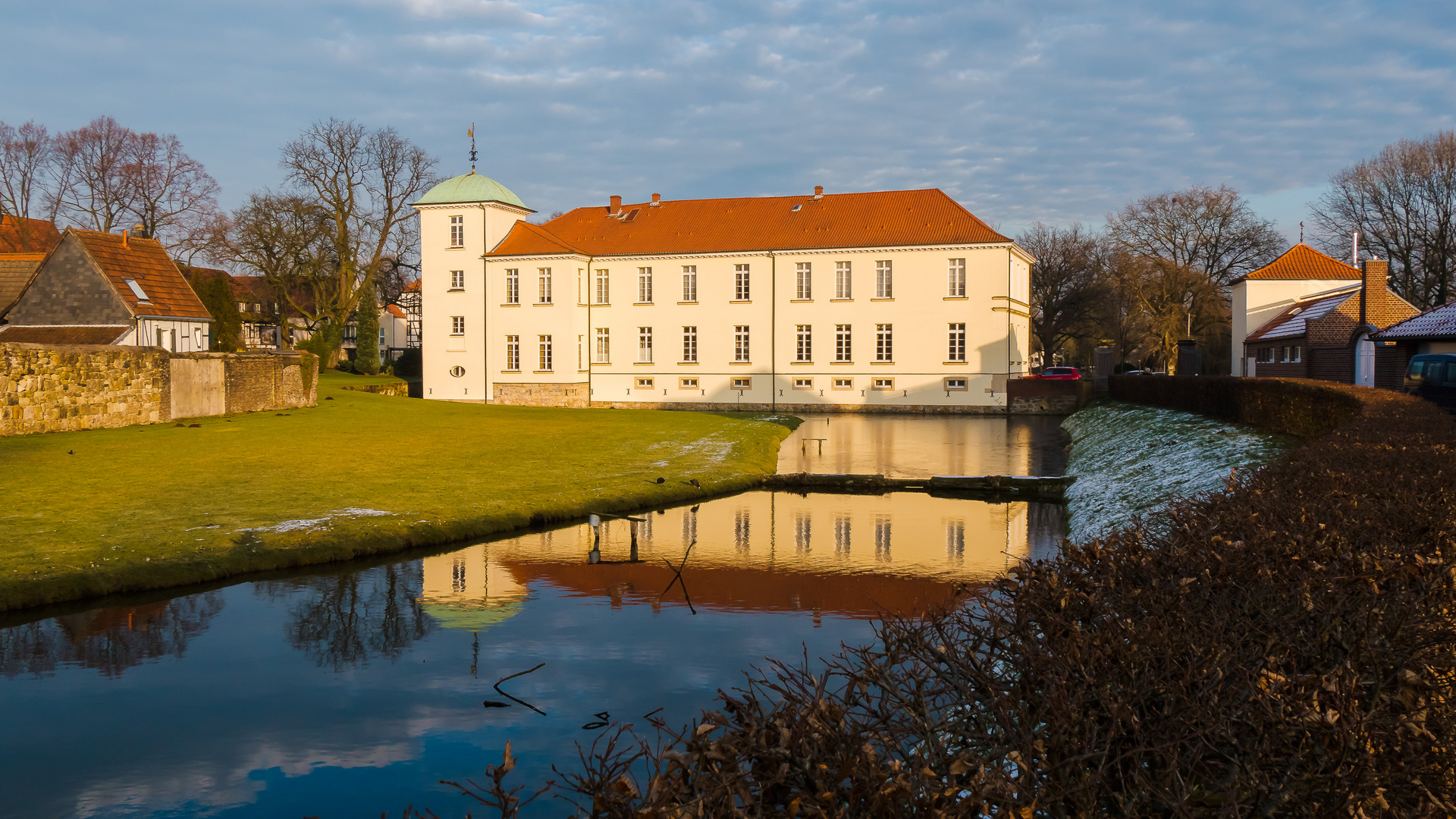 Schloss Westerholt (5) Foto & Bild | world, winter, spiegelung Bilder ...