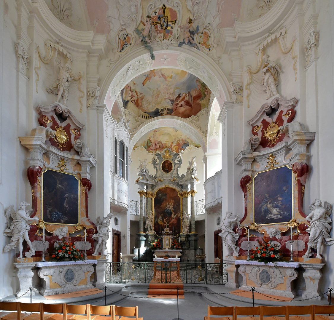 Schlosskirche St. Marien Blick zum Altar Foto & Bild | kirchen, architektur, sakralbauten Bilder ...