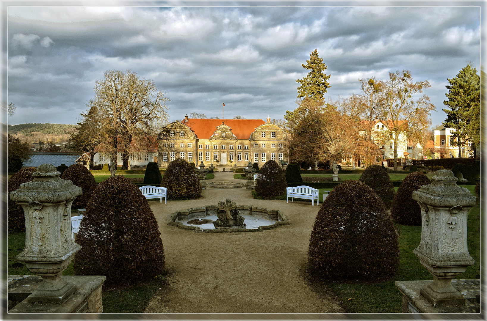 Schlosspark Blankenburg Foto & Bild | landschaften, natur, architektur ...