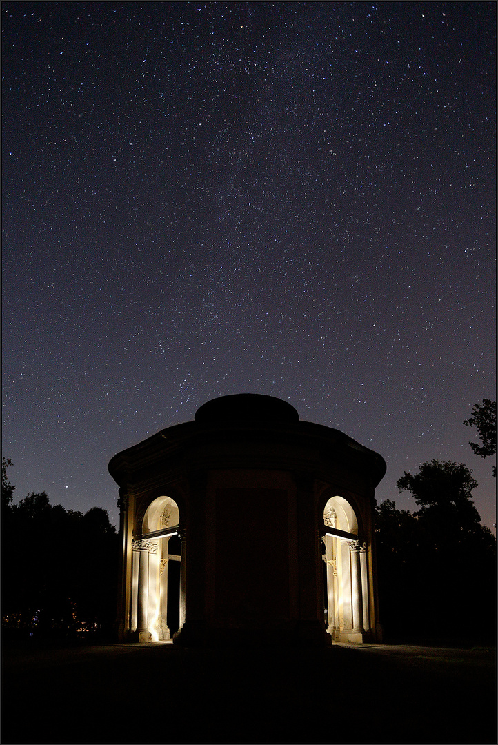 Schlosspark Rheinsberg Foto & Bild | nacht, brandenburg, available ...