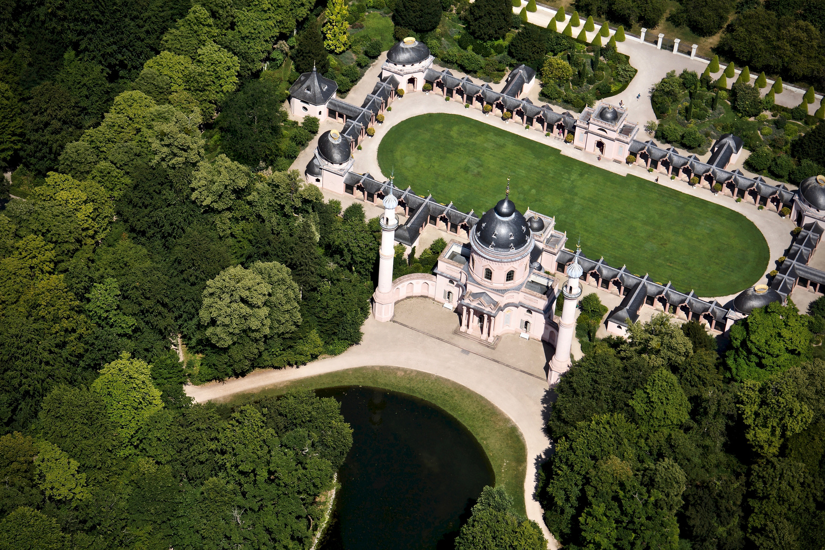 Schlosspark Schwetzingen Foto & Bild | park, wasser, teich Bilder auf ...