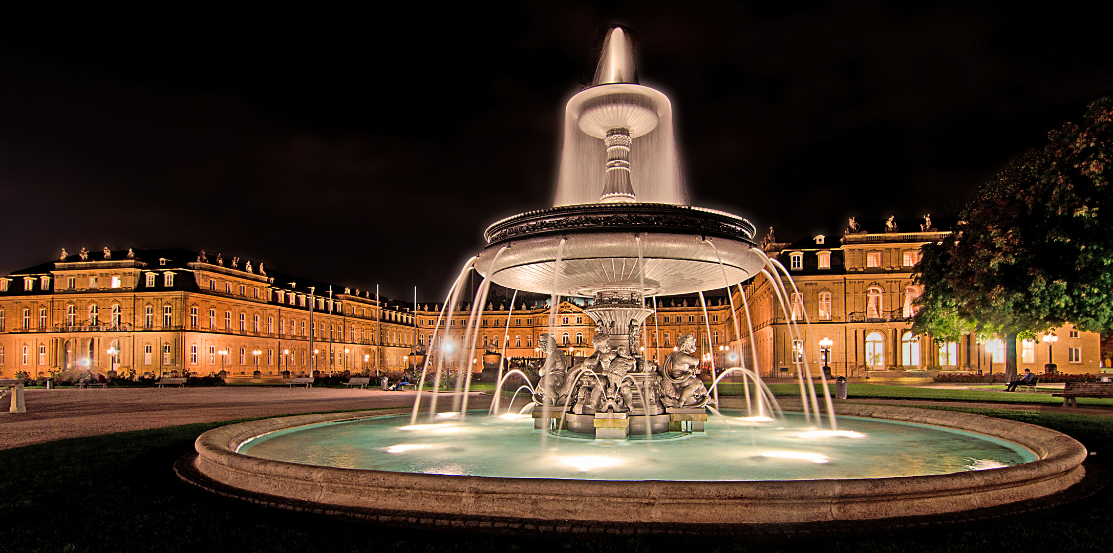 Schlossplatz Foto & Bild | world, stuttgart, deutschland Bilder auf ...