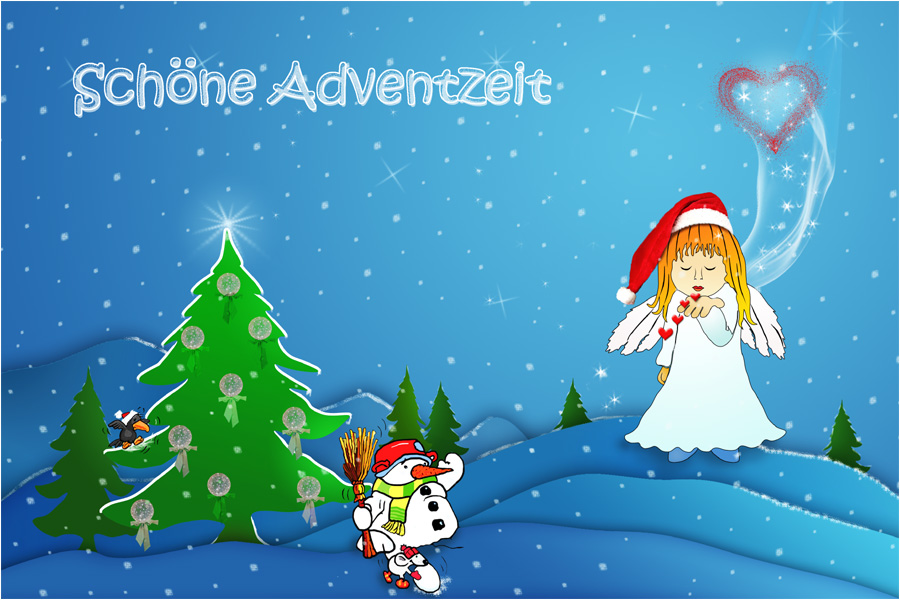 Schöne Adventzeit Foto & Bild | gratulation und feiertage, spezial ...