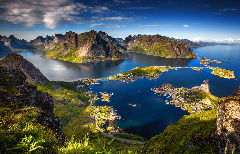 Schöne Aussicht Foto & Bild | landschaft, meer & strand, berge Bilder auf fotocommunity