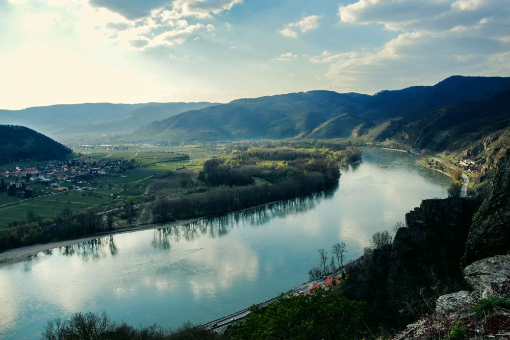 schöne Donau +++ Foto & Bild | landschaft, wetter, wasser Bilder auf ...