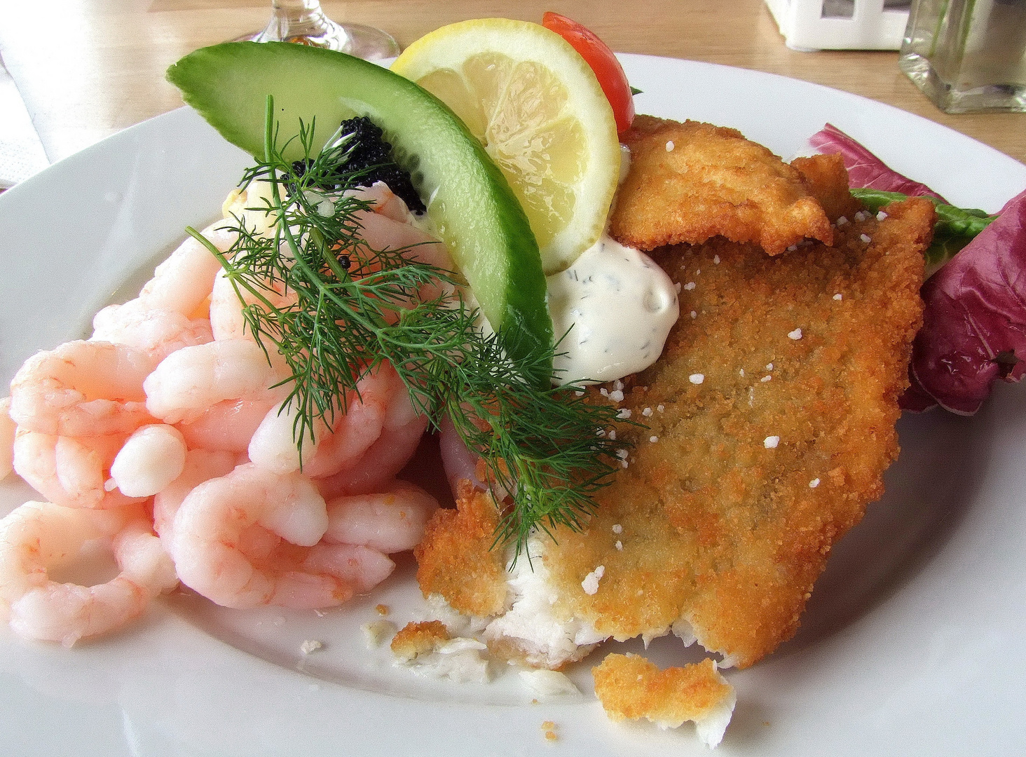 Schollenfilet nund Krabben Foto & Bild | europe, scandinavia, denmark ...