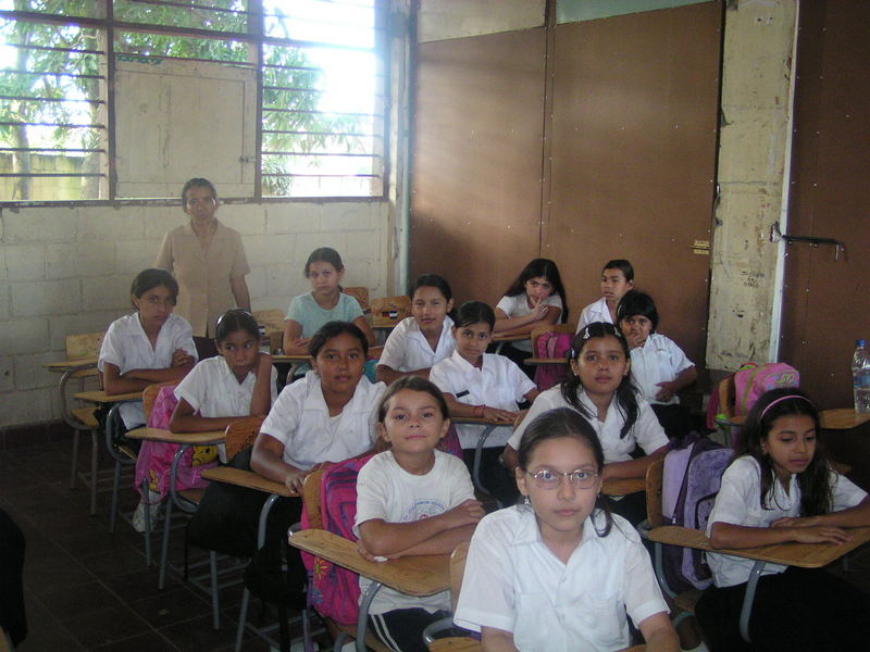 Schulklasse Foto & Bild | north america, central america, el salvador ...