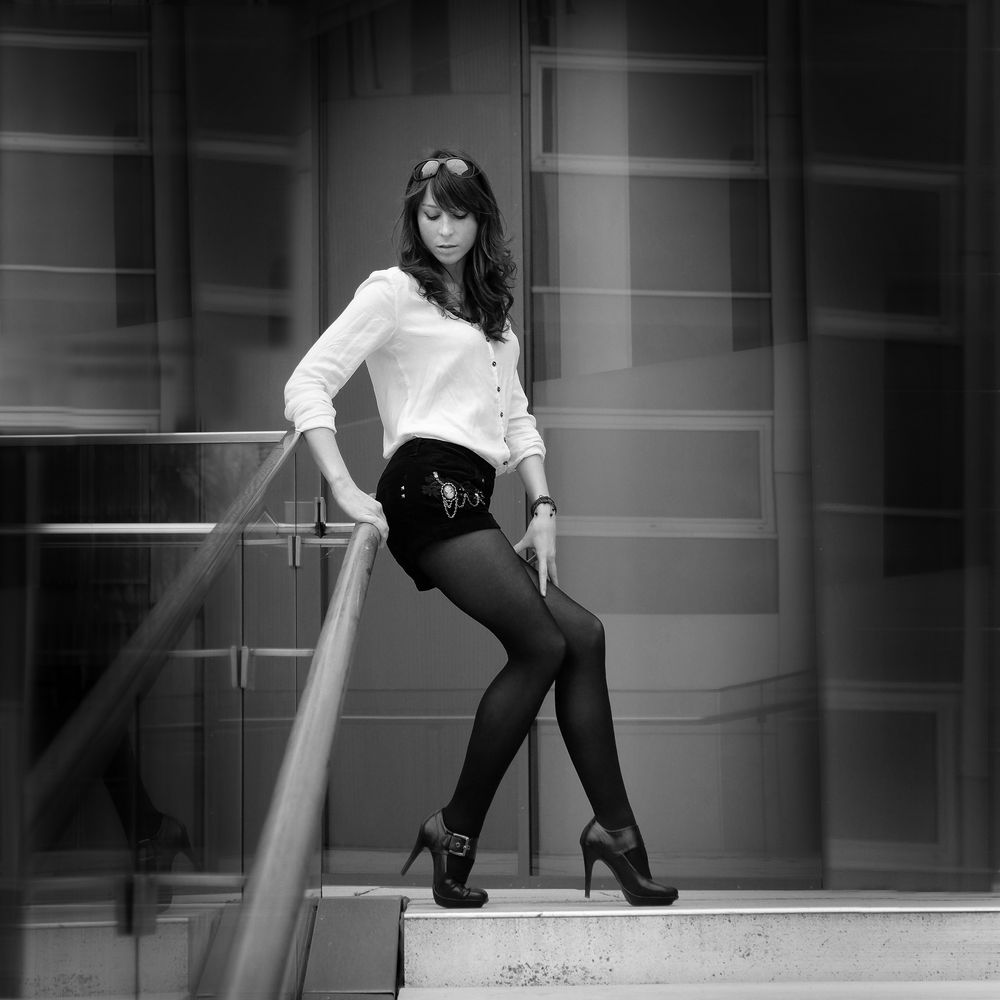 schwarze Strümpfe und mehr Foto & Bild | outdoor, fashion, menschen ...