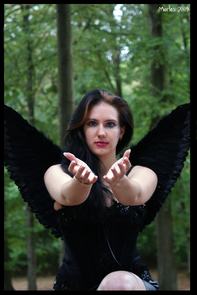 Schwarzer Engel Foto & Bild | erwachsene, menschen Bilder auf fotocommunity