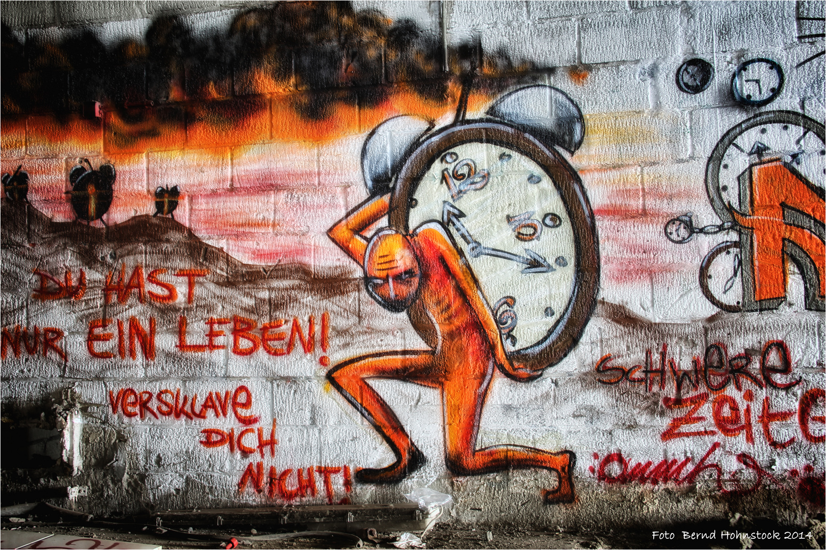 schwere Zeit ..... Foto & Bild | streetart, graffiti & tags, kunstfotografie & kultur ...