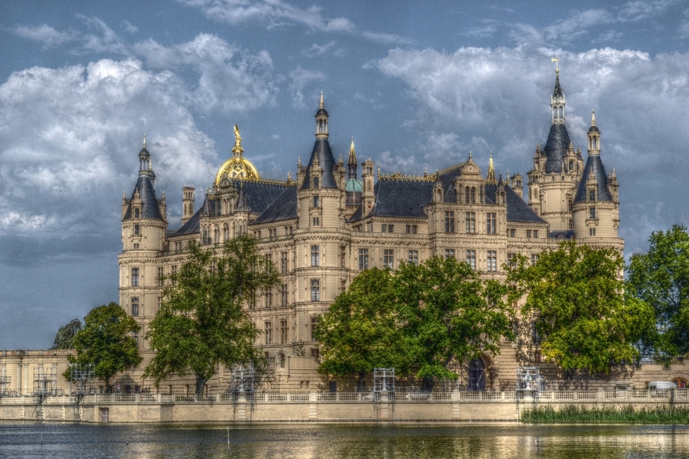 Schweriner Schloß HDR Foto & Bild | bearbeitungs - techniken, hdri & tm ...