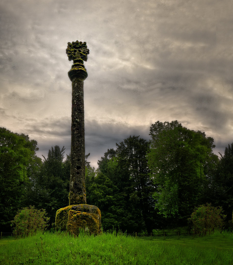 Scone Garden Mercat Cross Foto & Bild | world, spezial, hdr Bilder auf ...