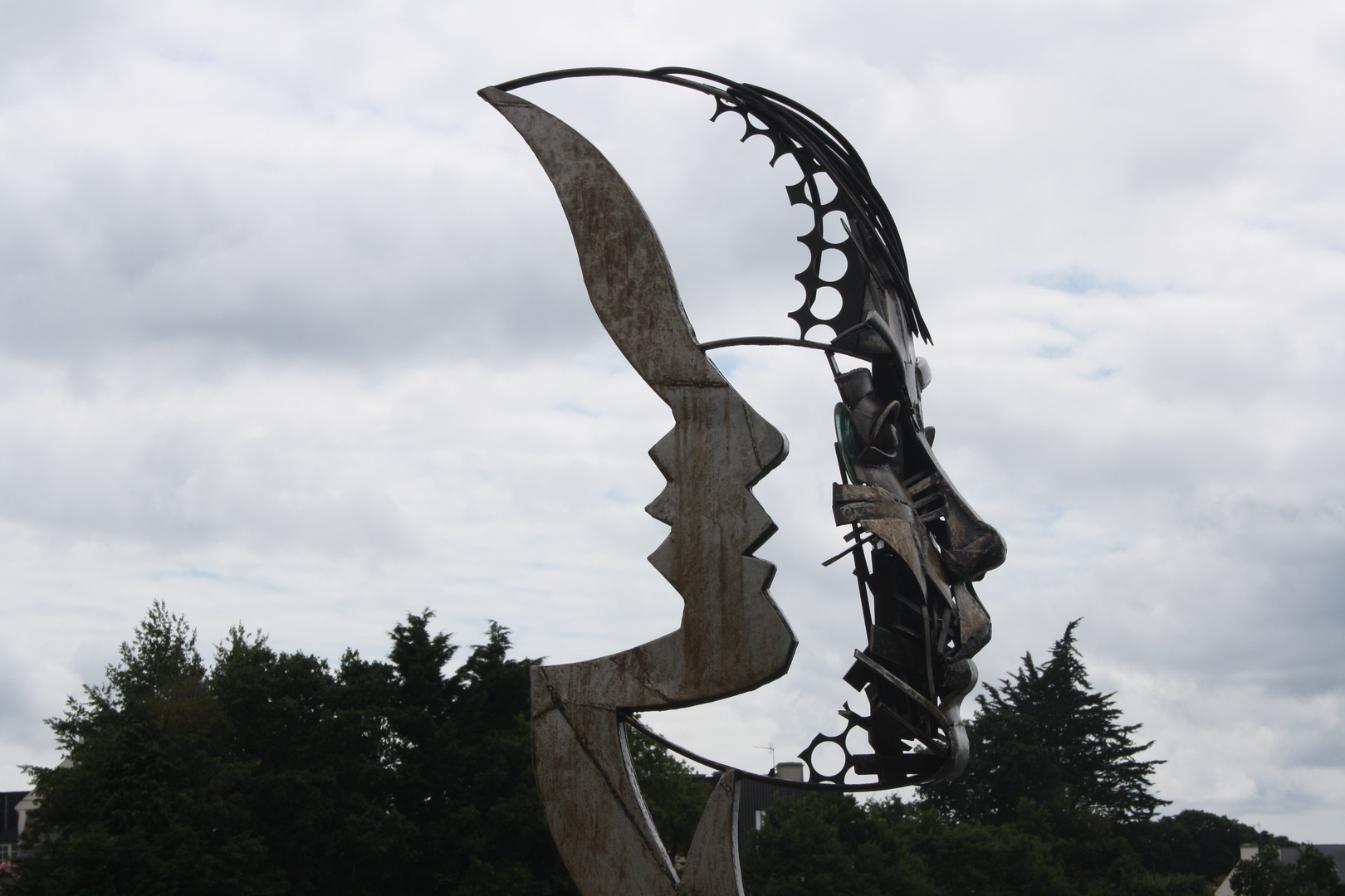 sculpture de visage-02 photo et image | arts de rue, art exposition ...