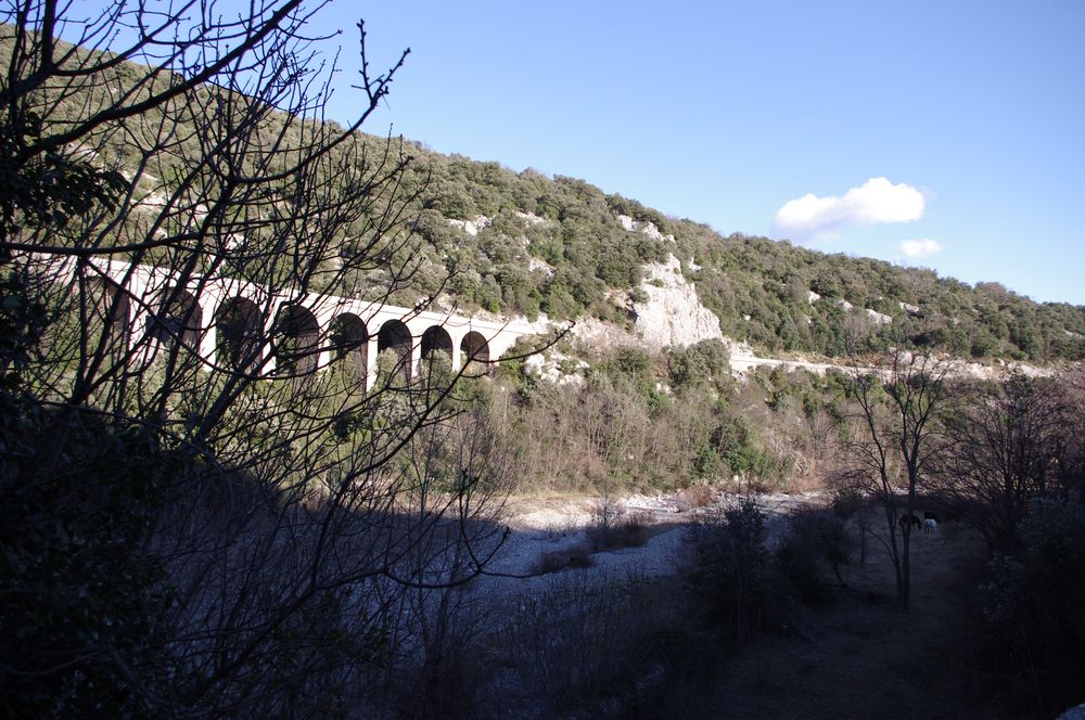 Sécheresse à Ganges (34) (le 11 fevrier 2013) photo et image | europe ...