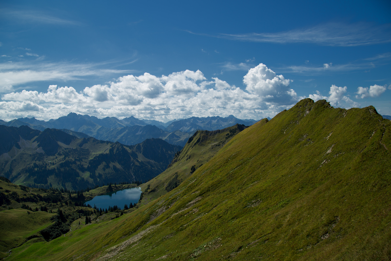 Seealpsee - Allgäu Foto & Bild | fotos, sommer, wolken Bilder auf ...