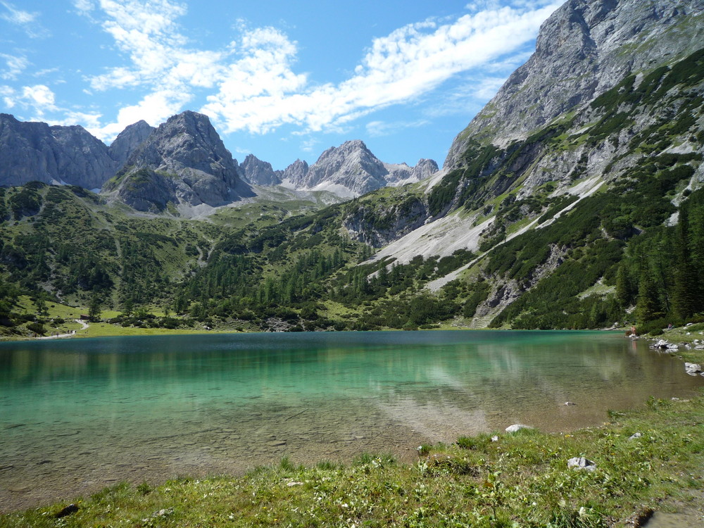 Seebensee (1) -Ehrwald Tirol 1657m Foto & Bild | jahreszeiten, sommer ...