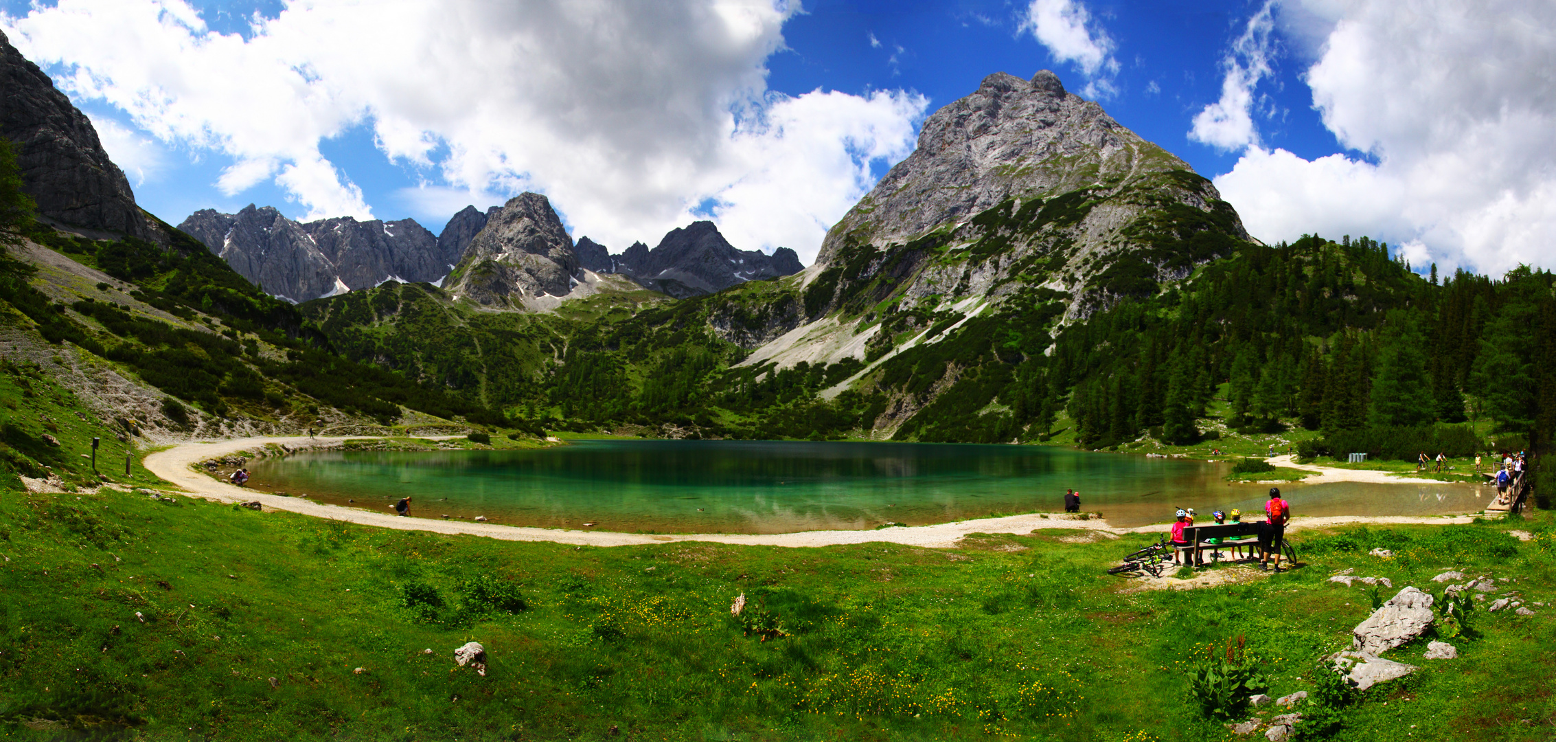 Seebensee - Ehrwald / Tirol Foto & Bild | landschaft, bach, fluss & see ...