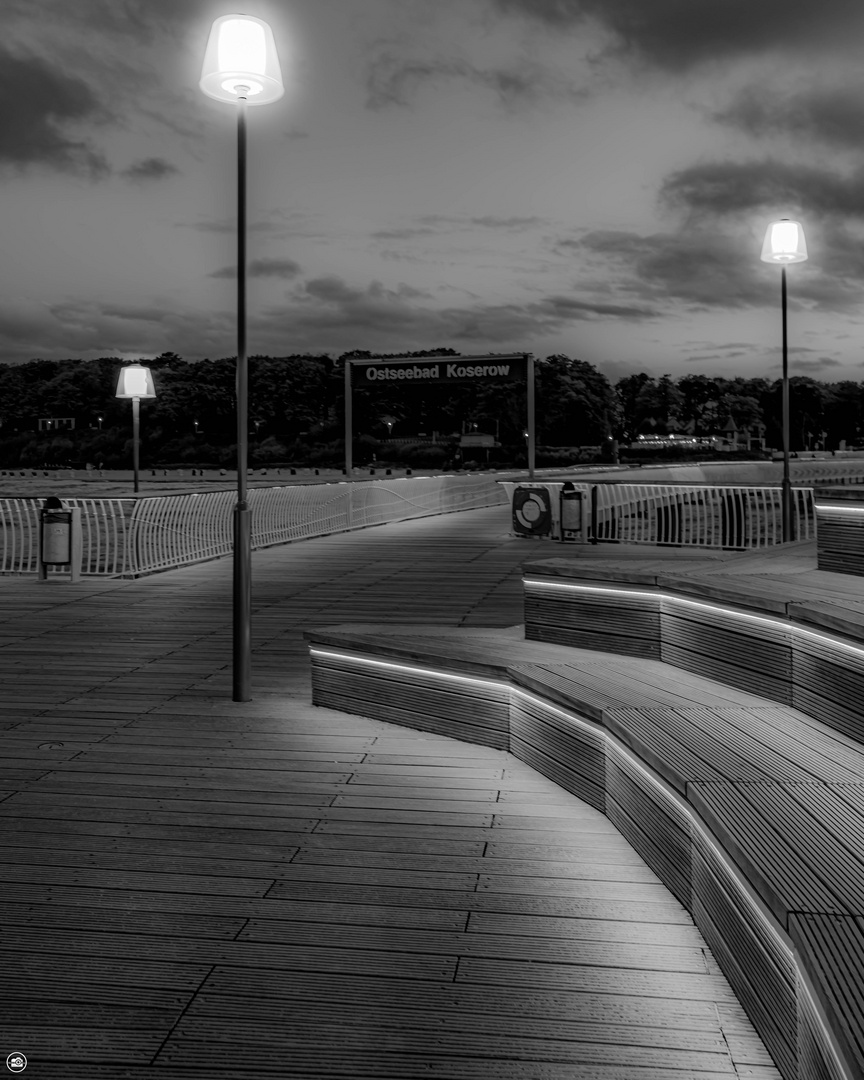 Seebrücke Koserow Foto & Bild | architektur, ländliche architektur ...