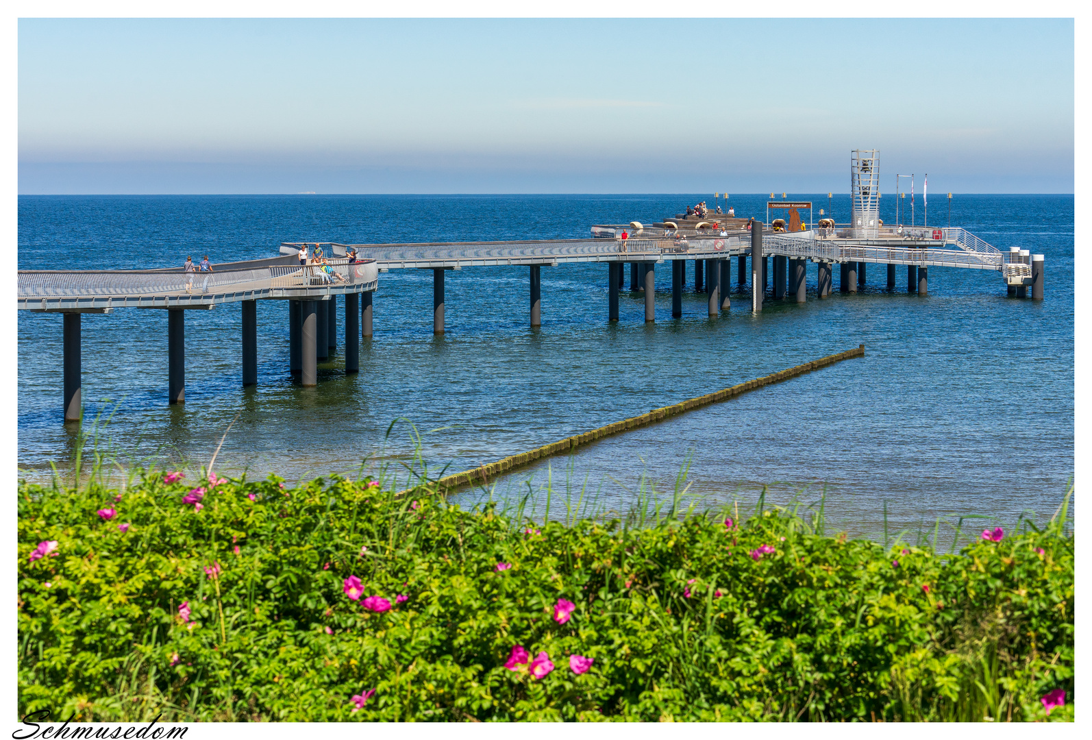Seebrücke Ostseebad Koserow /Schmusedom Foto & Bild | deutschland ...