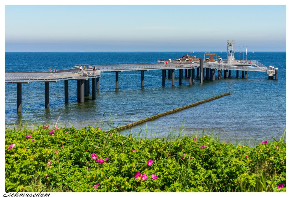Seebrücke Ostseebad Koserow /Schmusedom Foto & Bild | deutschland ...
