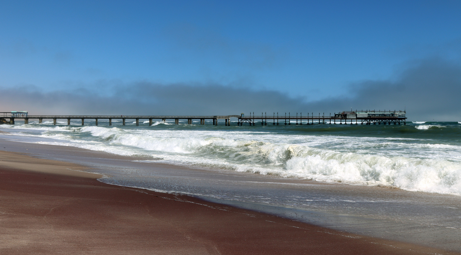 Seebrücke Swakop Foto & Bild | africa, southern africa, namibia Bilder ...