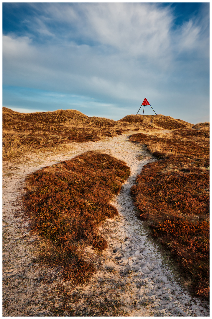 Seezeichen Hvide Sande Foto & Bild | landschaft, meer & strand, dünen ...