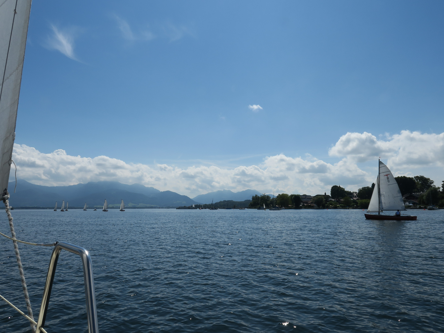 Segeln auf dem Chiemsee Foto & Bild | deutschland, europe, bayern Bilder auf fotocommunity