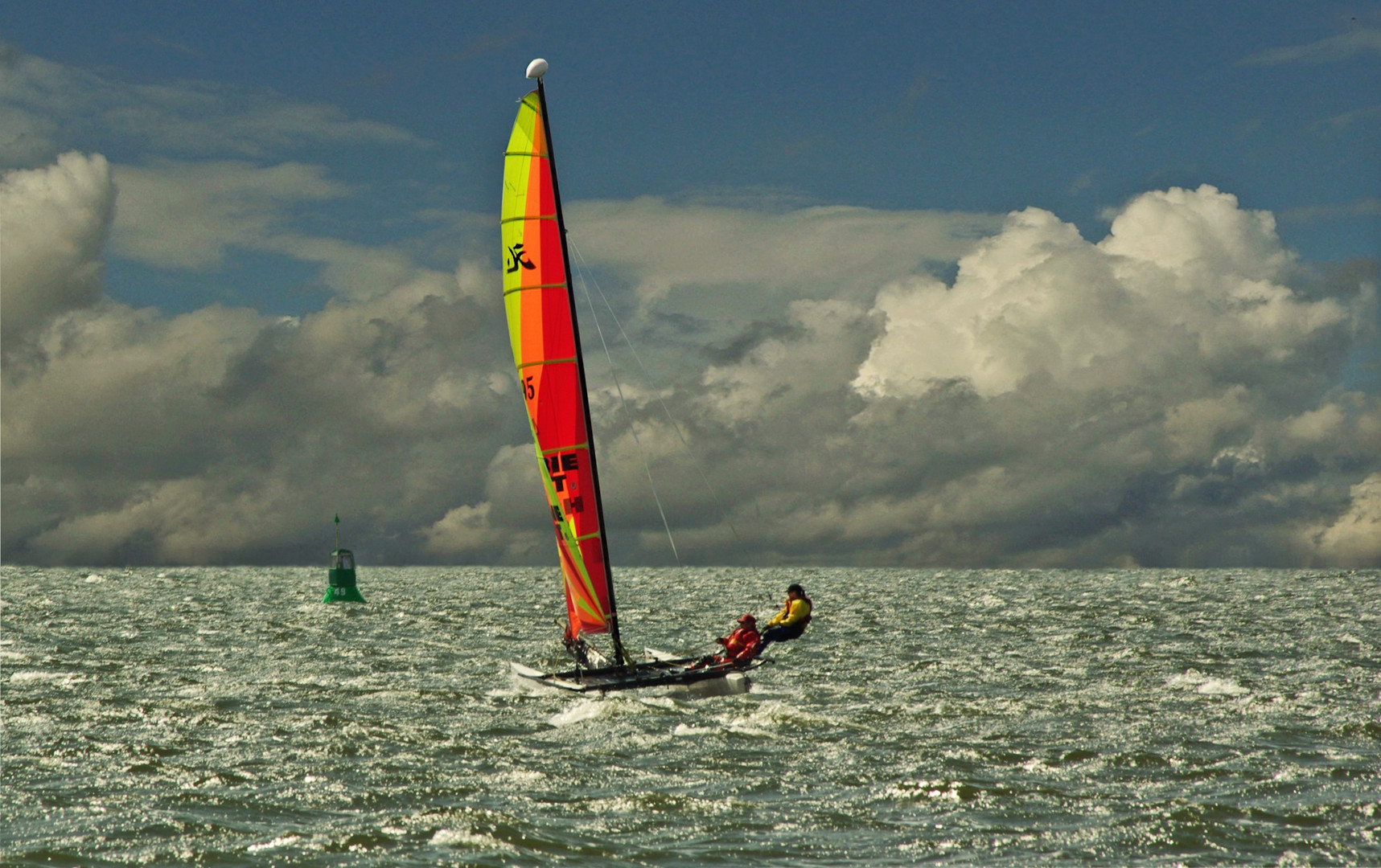 Segler im Stralasund..... Foto & Bild | sport, world, sommer Bilder auf ...