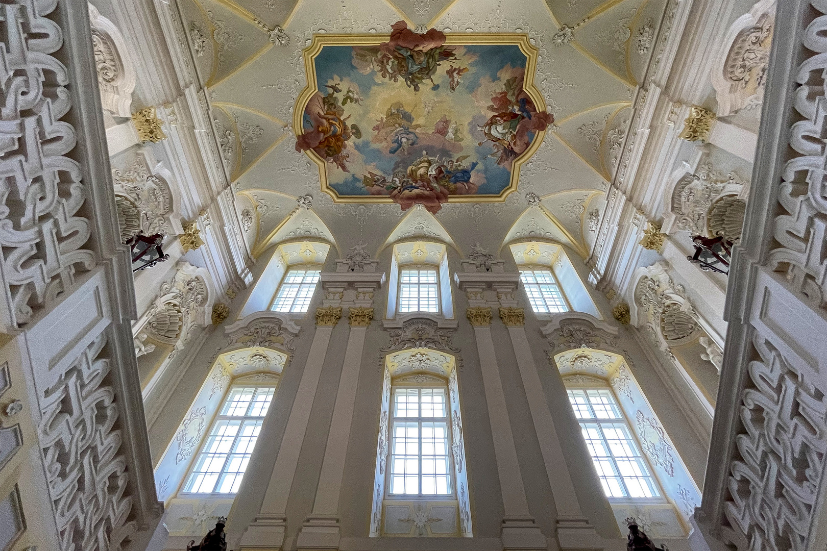 Seitenstetten - Benediktiner-Stift, Treppenaufgang (1744) Foto & Bild ...