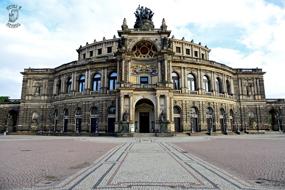 Semper Oper Dresden Foto & Bild | dresden, historisches, architektur ...