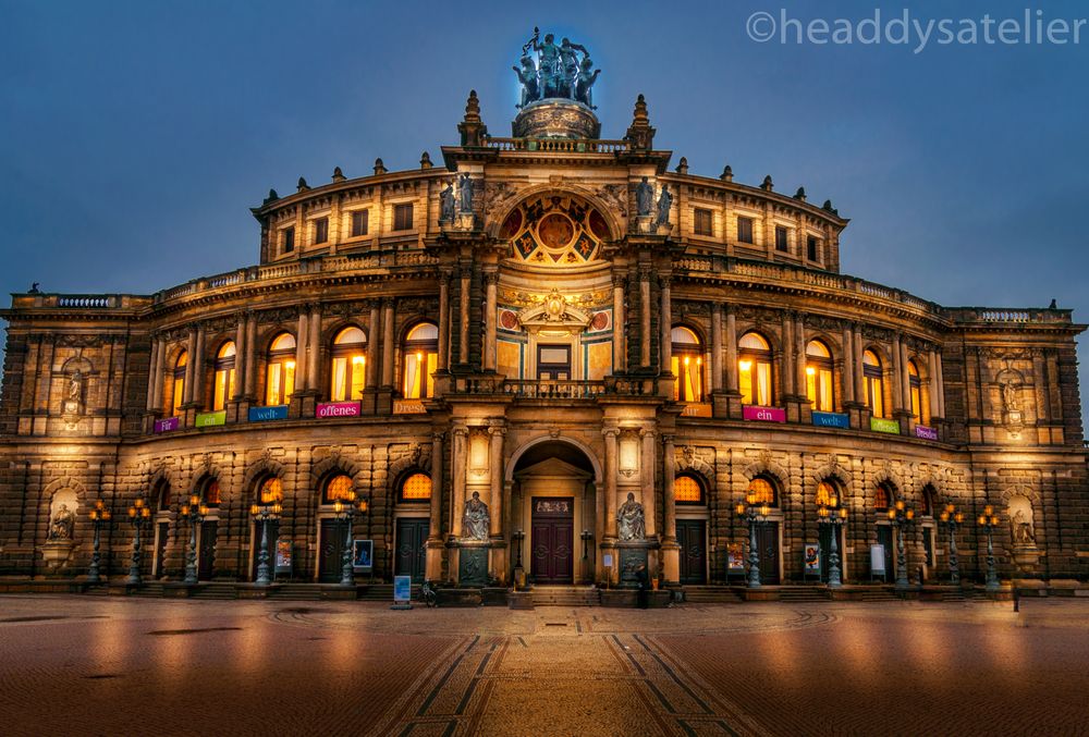 Semperoper Dresden Foto & Bild | architektur, profanbauten, orte der ...