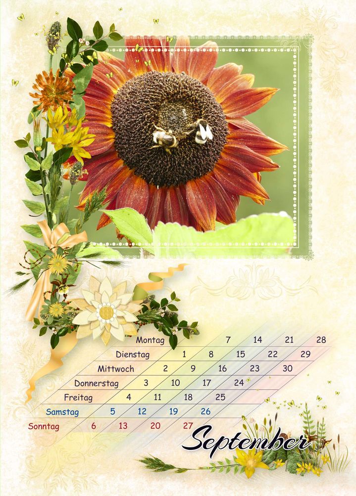 September Foto & Bild | karten und kalender, fotokalender, kalender ...