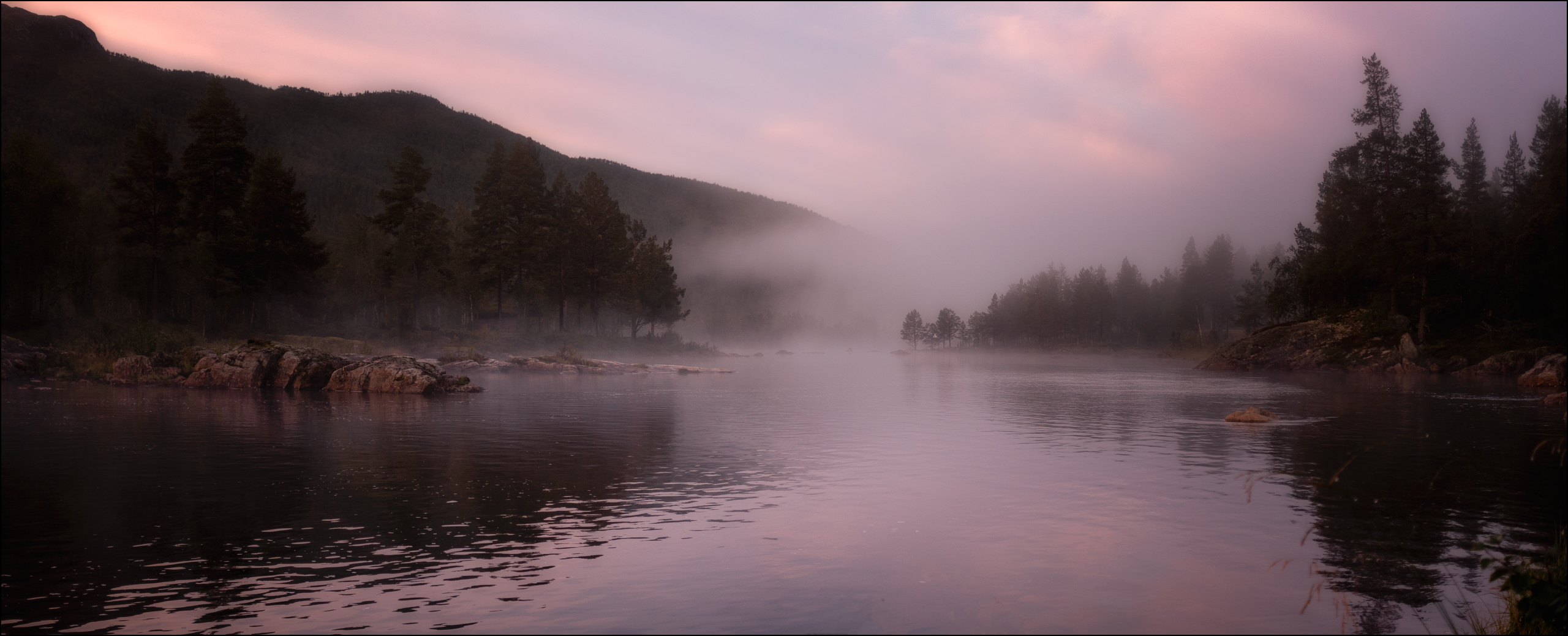 Setesdalen Foto & Bild | wasser, morgenstimmung, nebel Bilder auf ...