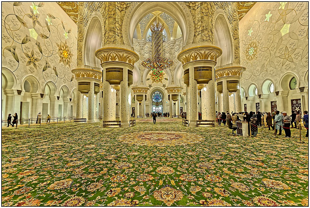 Sheikh Zayed Moschee 11 Foto & Bild | asia, middle east, united arab ...