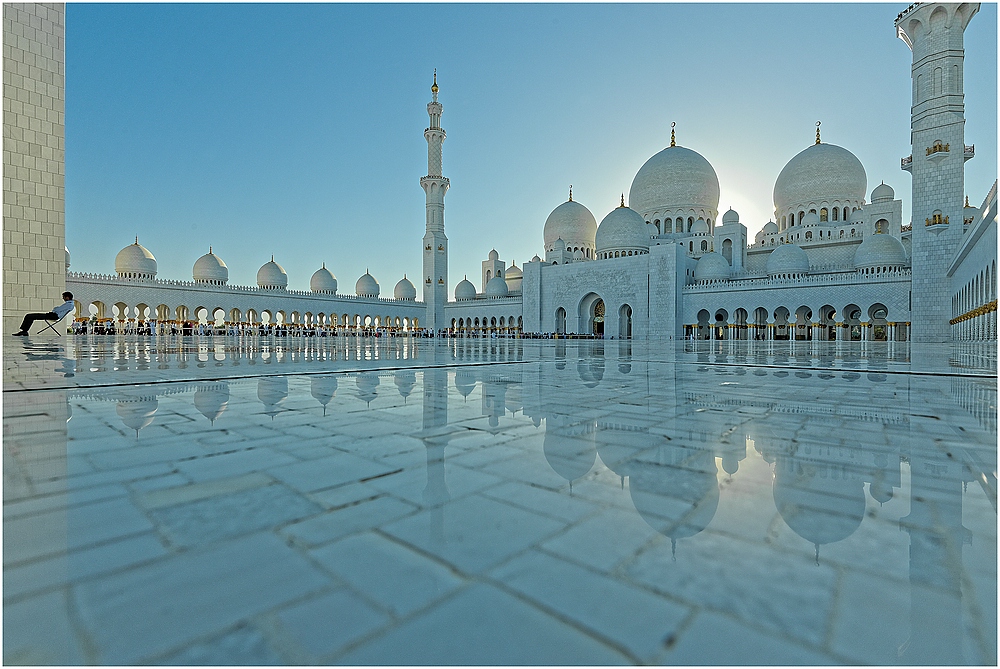 Sheikh Zayed Moschee I Foto & Bild | asia, middle east, united arab ...