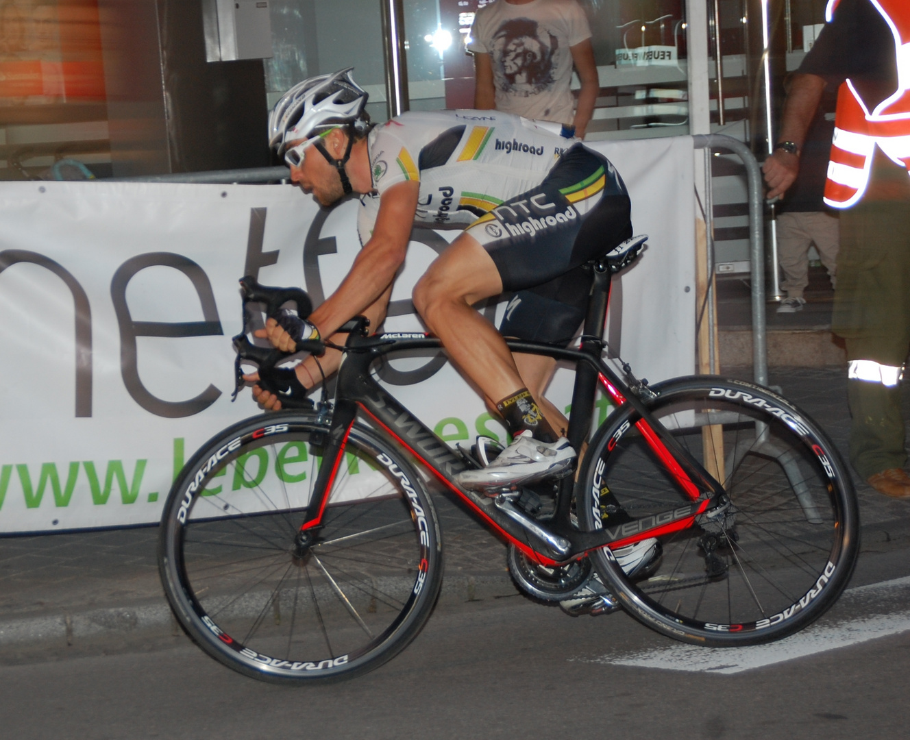 Sieger Bernhard Eisel Welser Innenstadradtkriterium 2011 Foto & Bild | sport, radsportarten ...