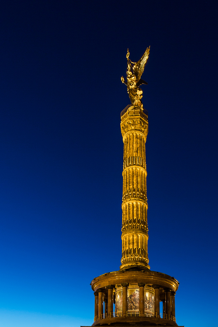 Siegessäule Foto & Bild | fotos, art, blau Bilder auf fotocommunity