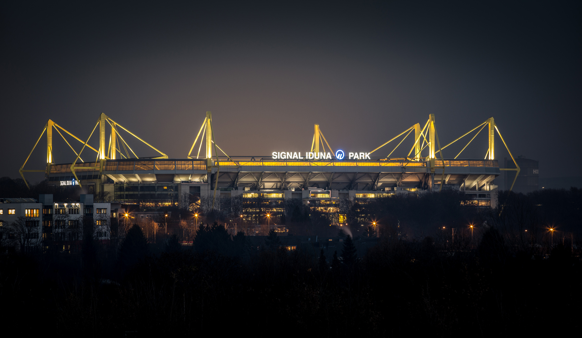 SIGNAL IDUNA PARK Foto & Bild | world, licht, architektur Bilder auf ...
