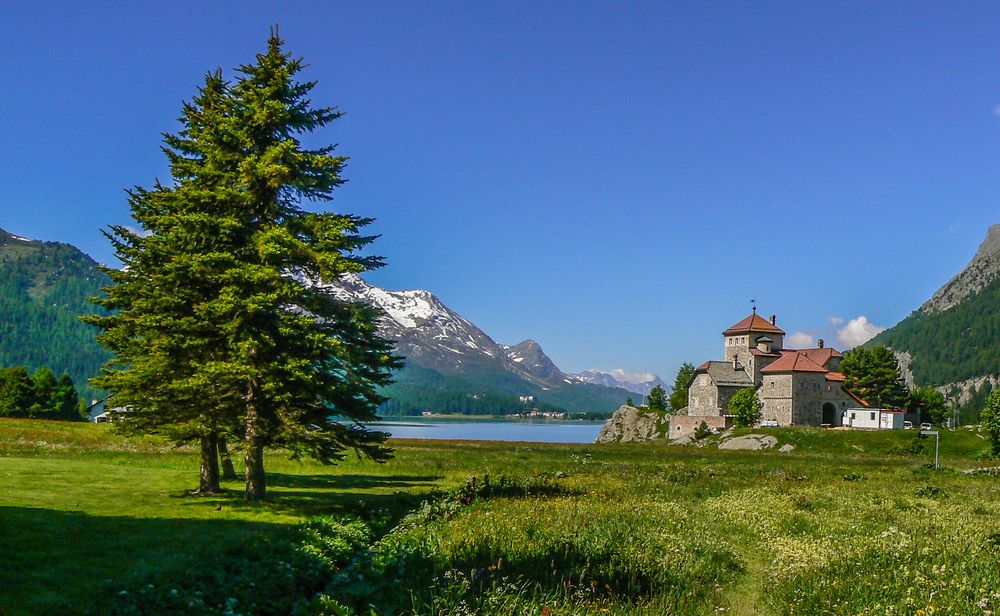Sils- Segel Foto & Bild | landschaft, berge, bergseen Bilder auf ...
