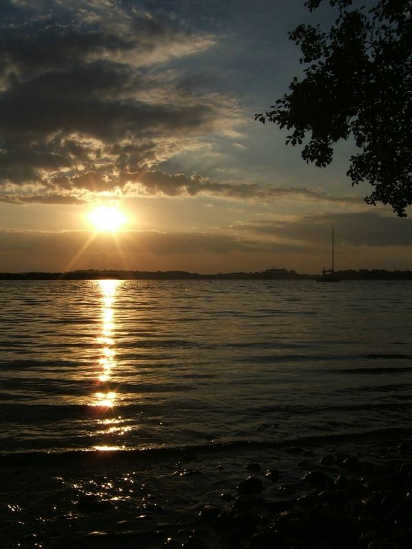 Silver Sunset Foto & Bild | sonnenuntergänge, himmel & universum ...