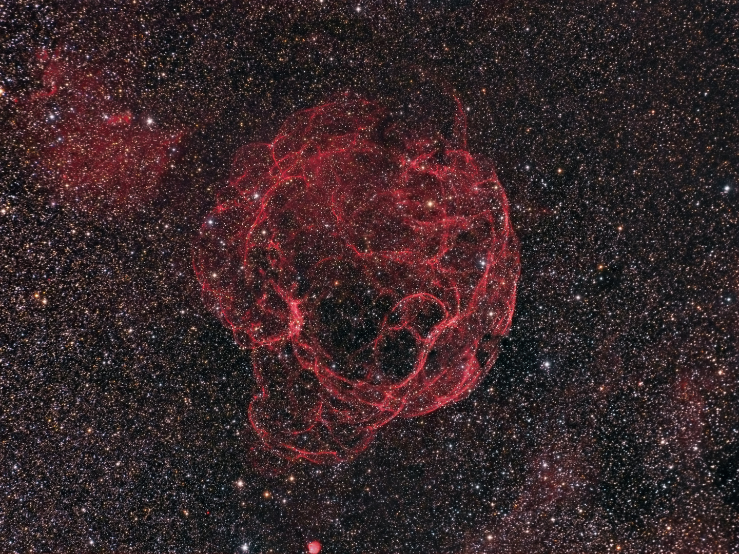 Simeis 147 der Spaghetti Nebula ;-) Foto & Bild | astrofotografie ...