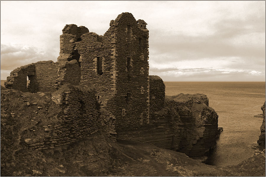 Sinclair Castle Foto & Bild | architektur, schlösser & burgen ...