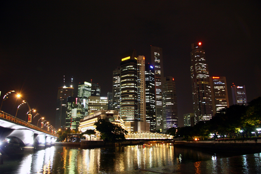 singapore at night Foto & Bild | asia, singapore, southeast asia Bilder auf fotocommunity