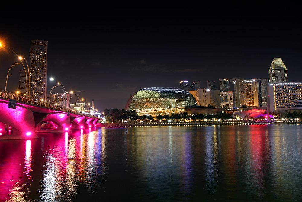 Singapore by night Foto & Bild | asia, singapore, southeast asia Bilder auf fotocommunity