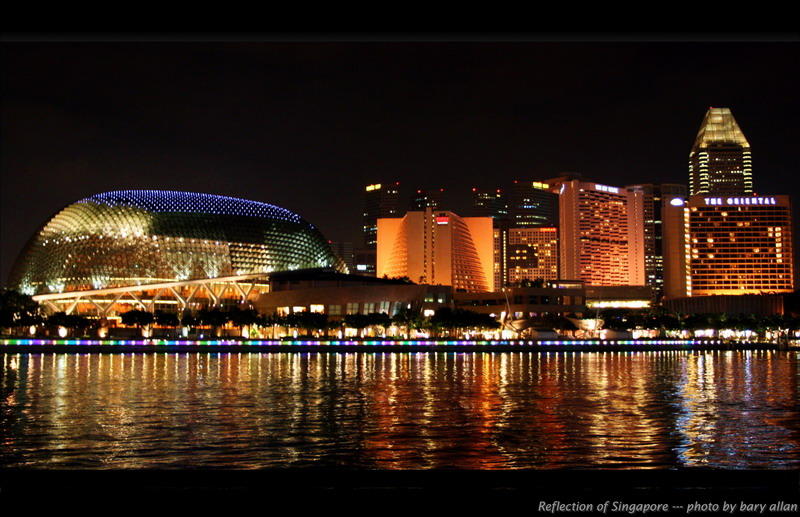 Singapore Night View Foto & Bild | architecture, cityscape, subjects ...