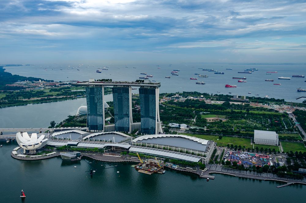 Singapur von oben Foto & Bild | asia, singapore, southeast asia Bilder auf fotocommunity