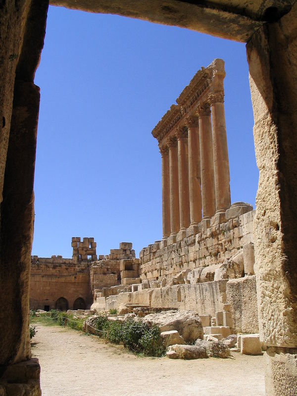 six columns Foto & Bild | asia, middle east, lebanon Bilder auf ...