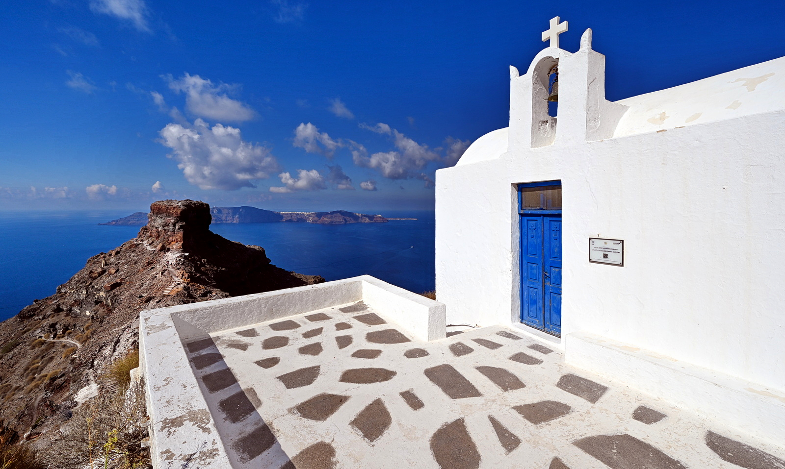 Skaros Rock Foto & Bild | architektur, europe, greece Bilder auf ...